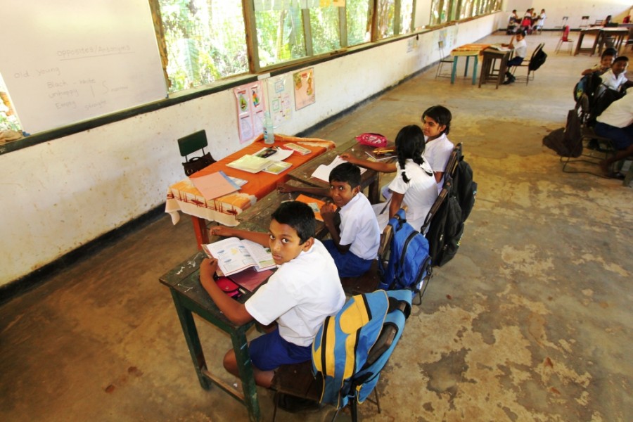 Restore a school in Sri Lanka - Sagapo Children's Foundation